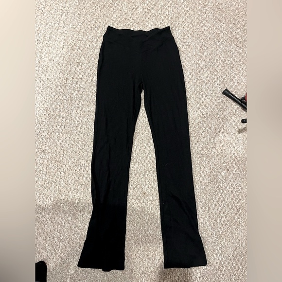 Colsie | Pants & Jumpsuits | Ribbed Crossover Flare Pants | Poshmark